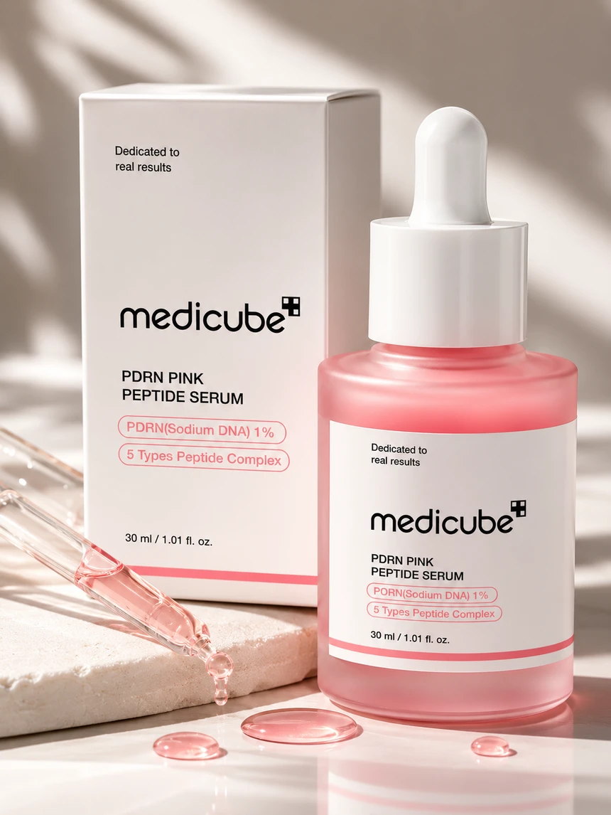 Medicube PDRN Pink Peptide Serum | Serum z Peptydami 30ml